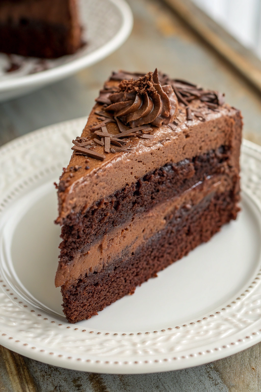 Ultimate Chocolate Fudge Cake - Chef Donna